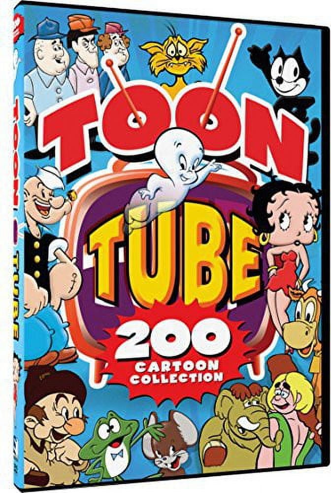 Toon Tube: 200 Classic Cartoon Collection (DVD) - Walmart.com