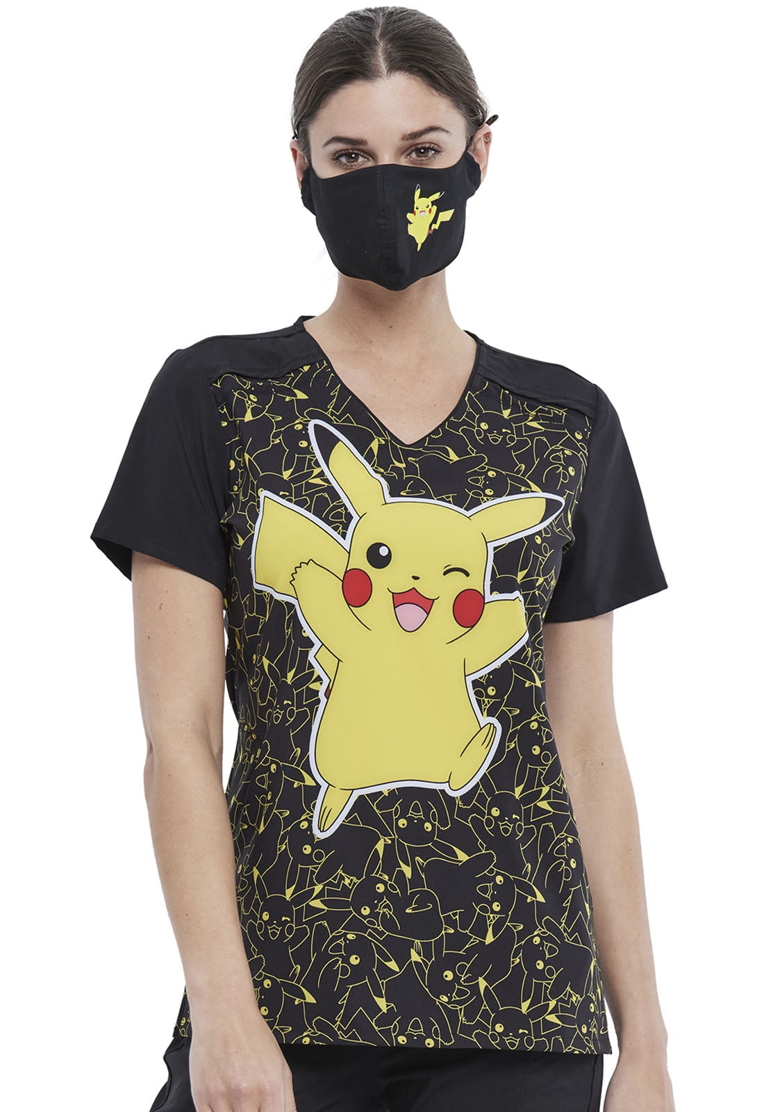 Pikachu Face Mask
