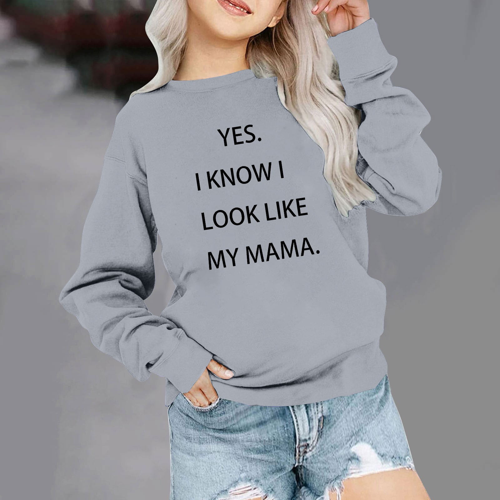 Toonshare ,Girls Blouse 14-16 Plus,Unisex Printed Round Neck Long ...