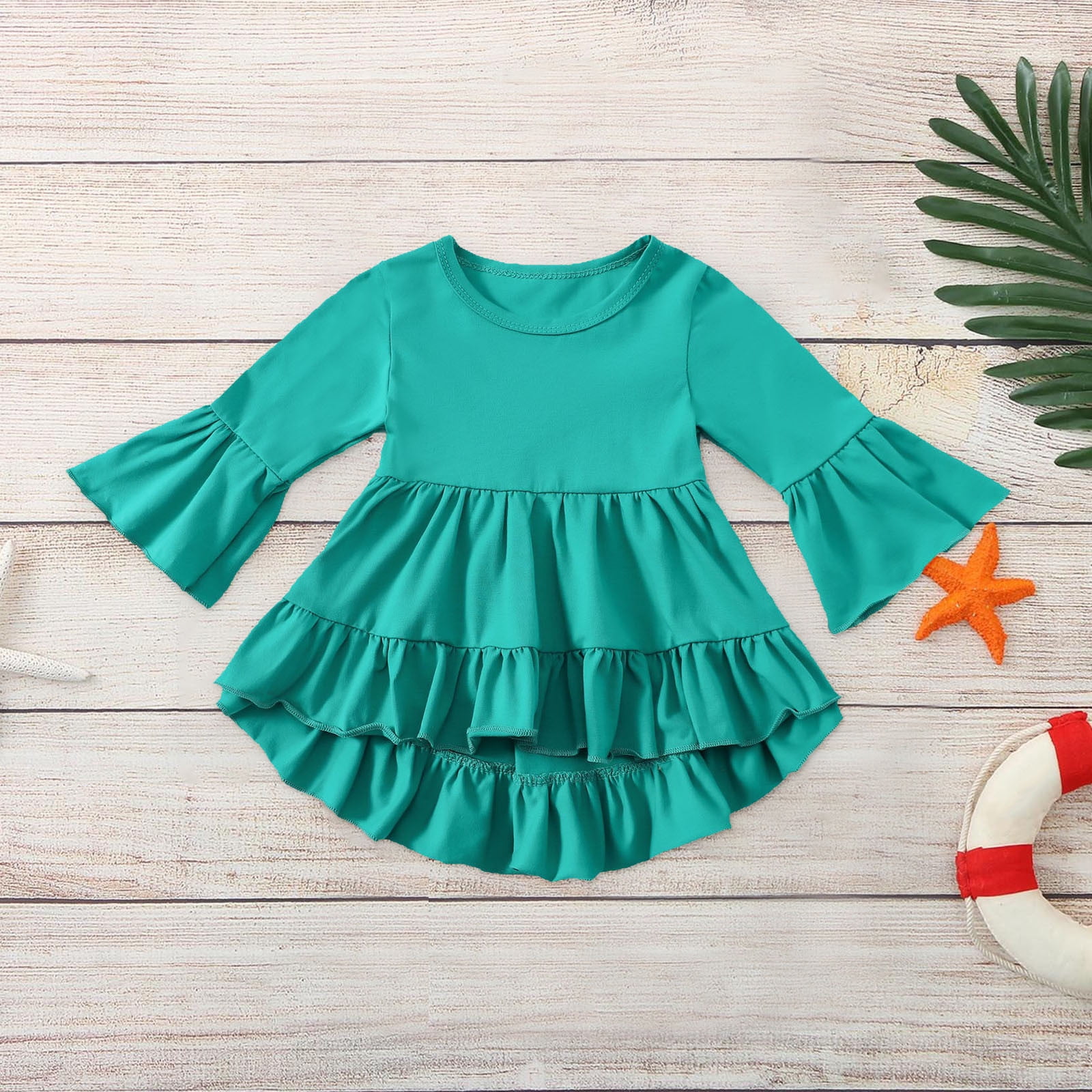 Toonshare Clearance,Girls Graphic Tees Girls Shirts Size 8,Ruffle Bell ...