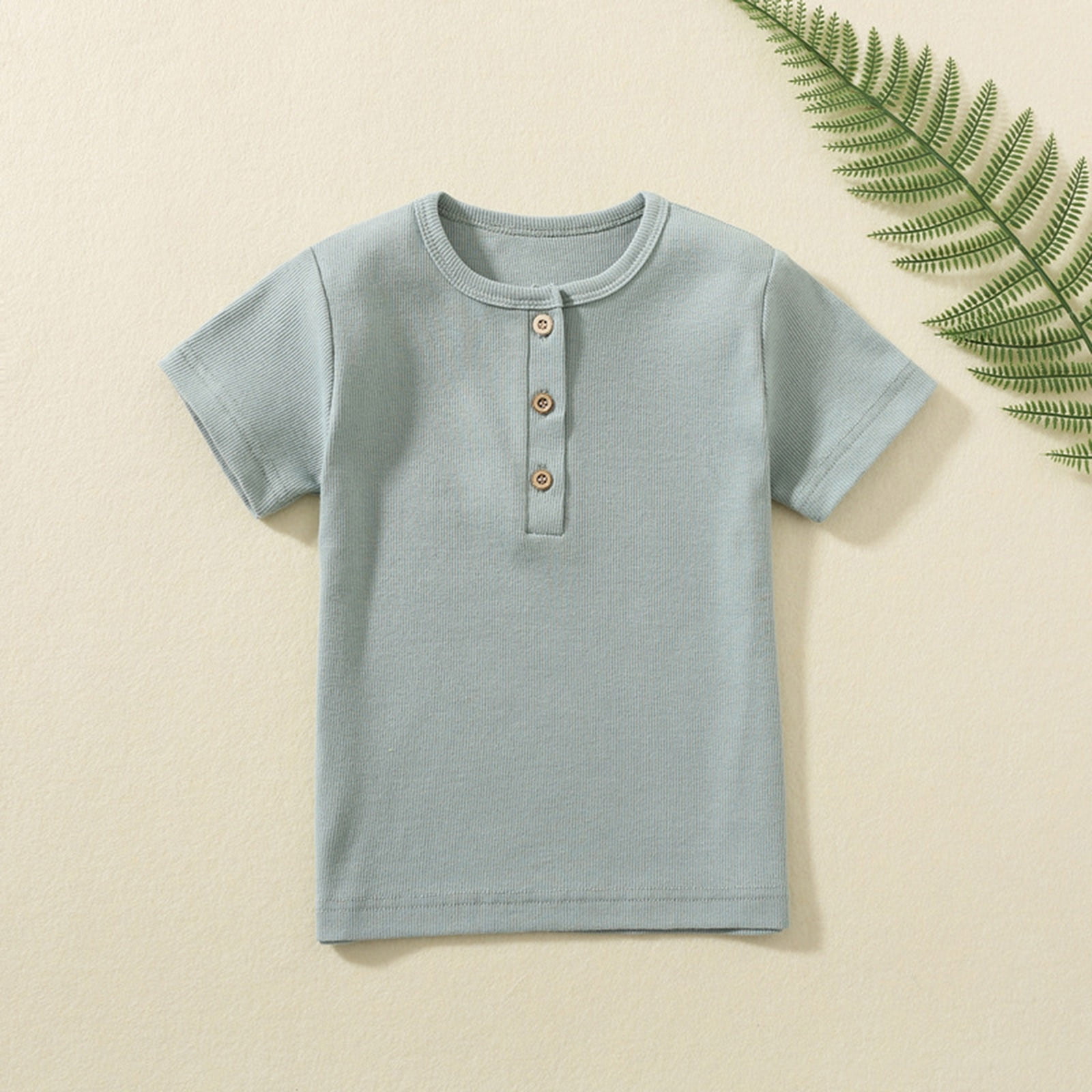 Toonshare Girls Clothing Short Sleeve Shirts Size 5 Years Toddler Kids ...