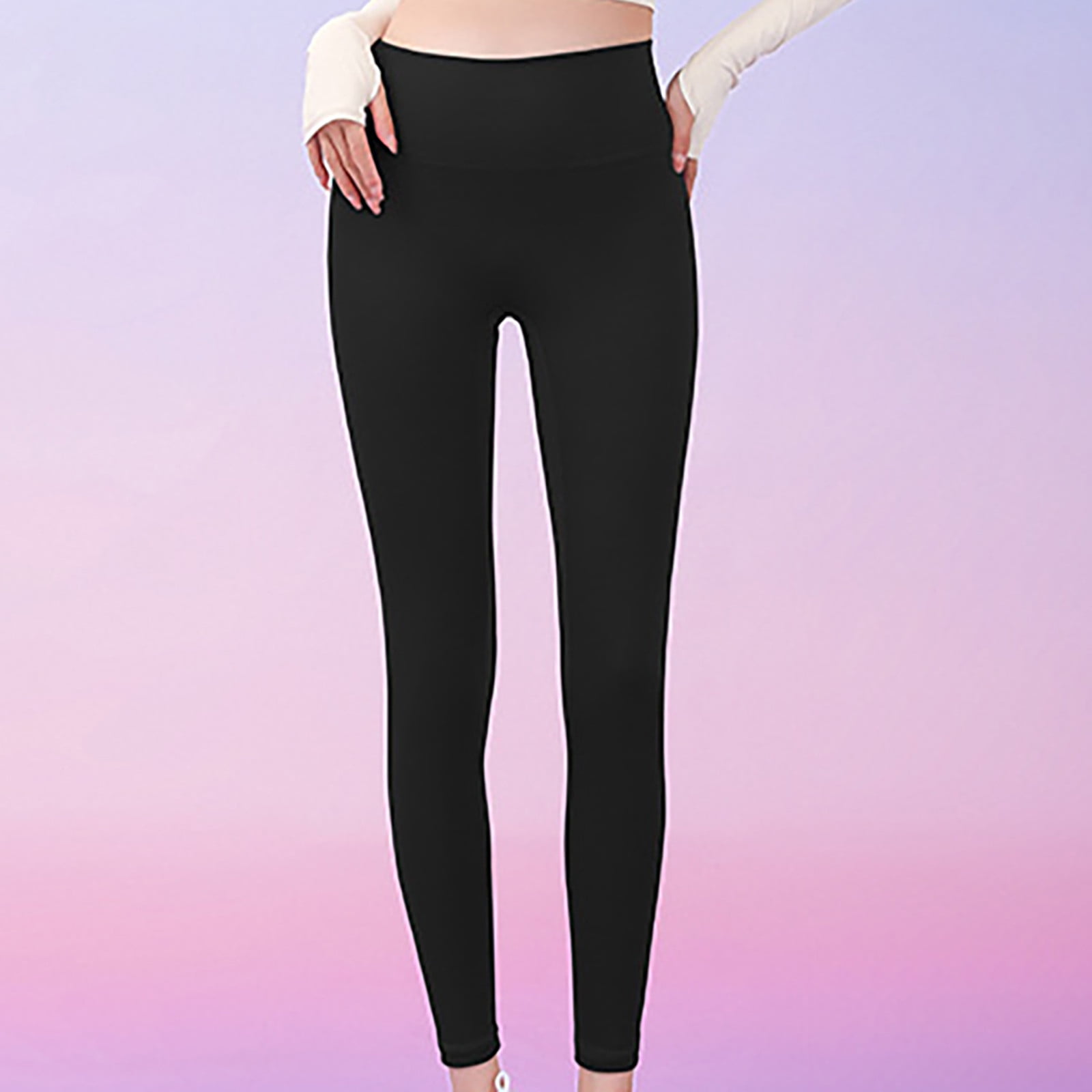Toonshare Yoga Pants Plus Size Breathable Elastic Women's High Waist ...