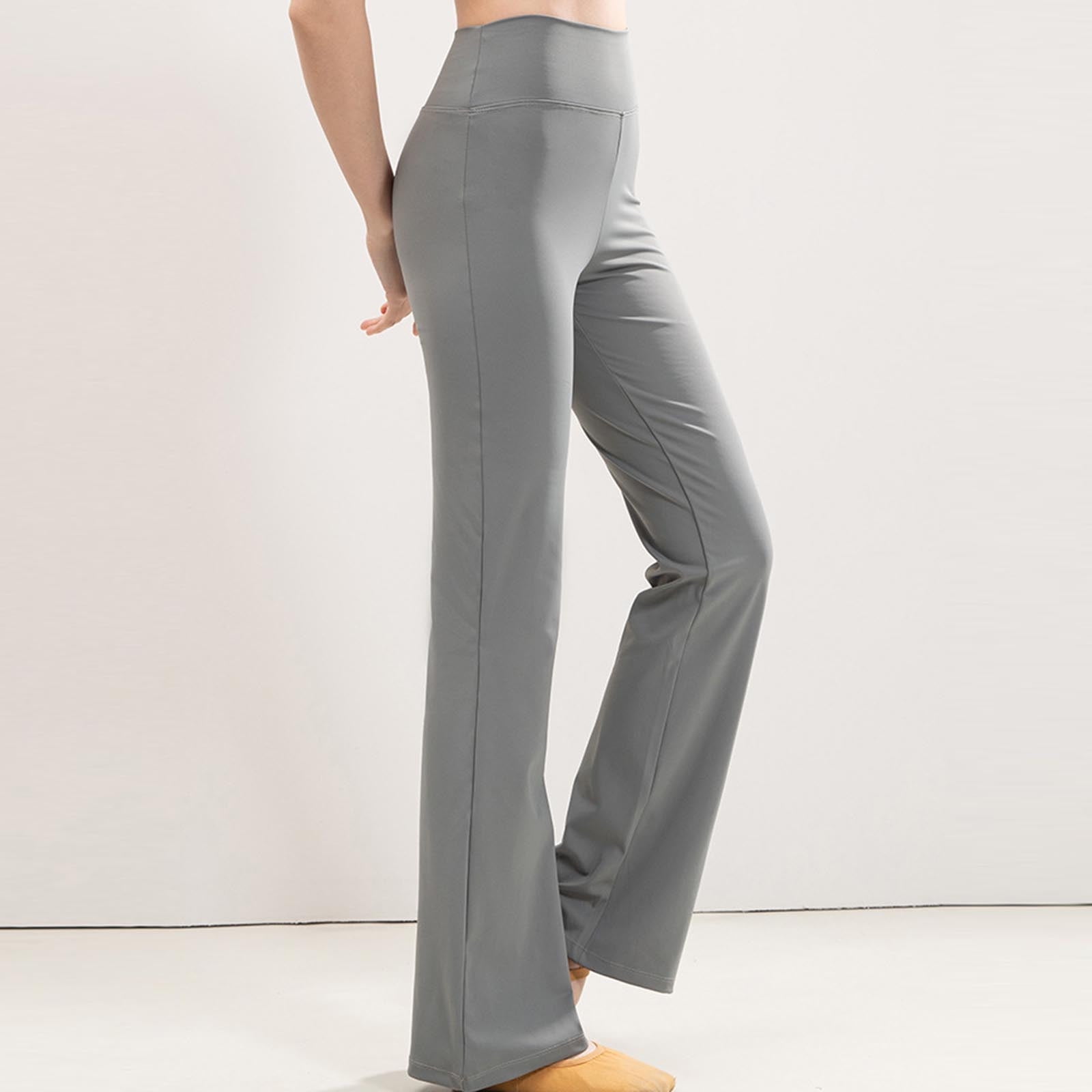 Toonshare Yoga Pants Plus Size High-Waisted Seamless Women's Solid ...
