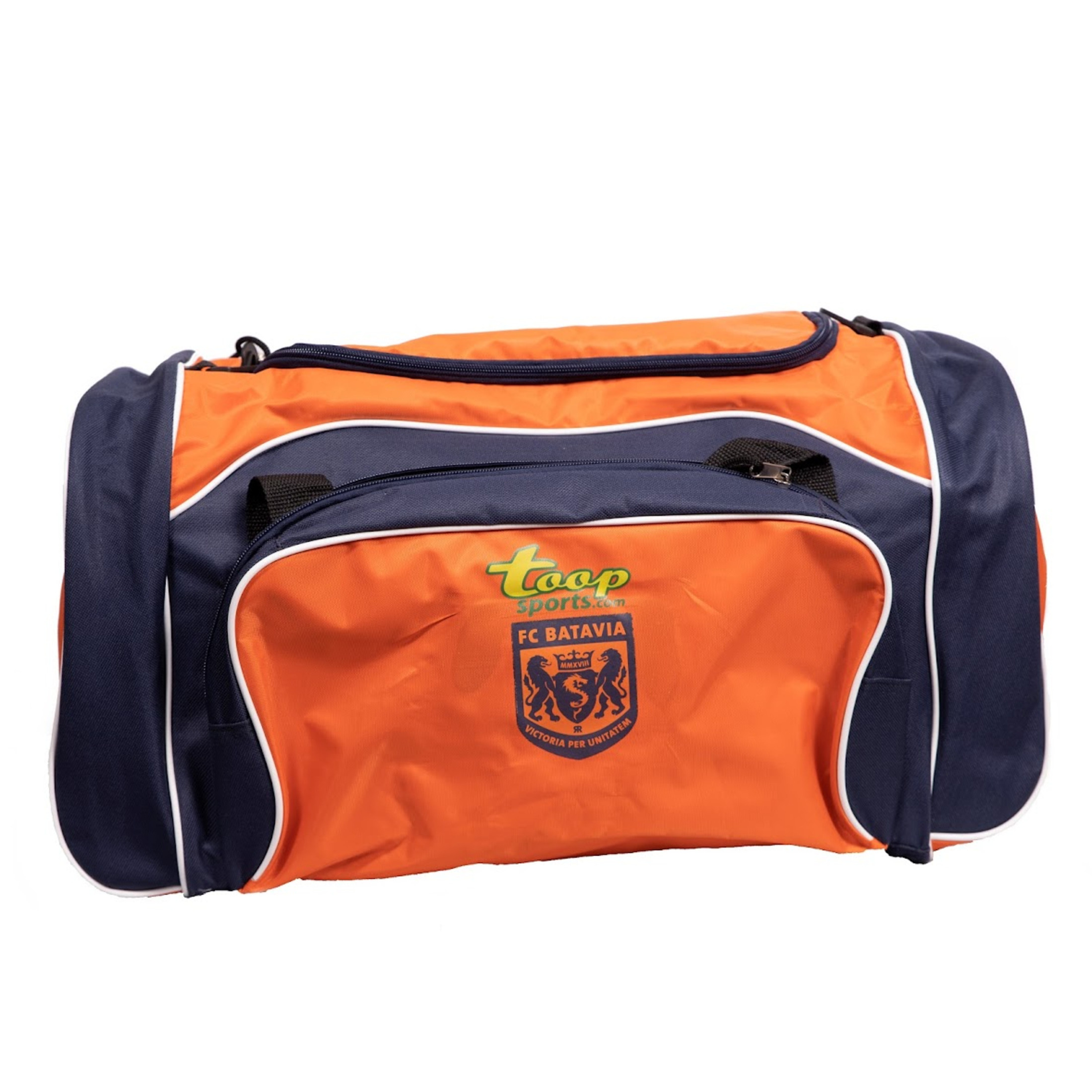 Toop Sports - Batavia Duffle Bag Navy Orange - Walmart.com