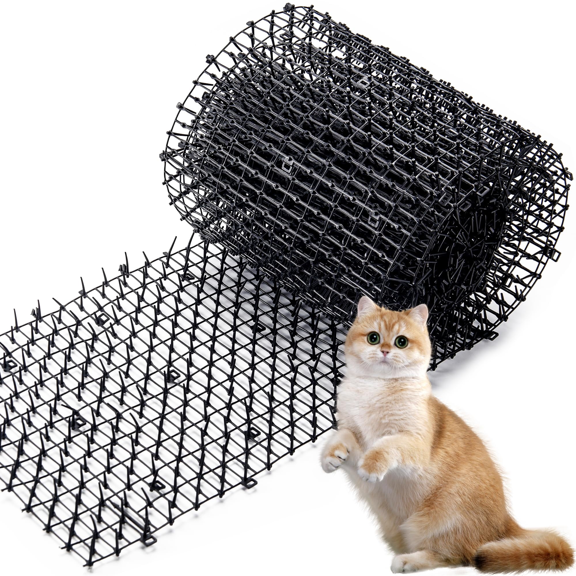 Toopify 6.5ft Scat Mat for Cats, Cat Scat Mat with Spikes Outdoor, Cat ...