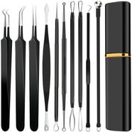 Blackhead Remover Pimple Popper Tool Acne Comedone Zit Extractor Kit ...