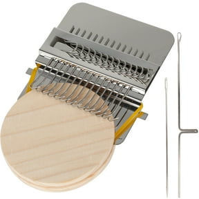 LQPWZU Darning Small Loom Machine Type Weave Tool 10 Hooks Weaving Loom ...
