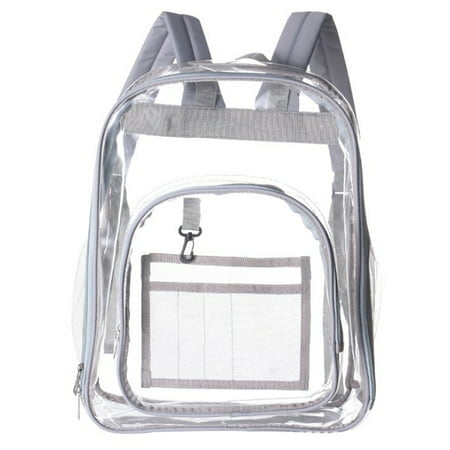 Toorise 17" Clear Backpack Water Resistant Transparent Backpack Heavy ...