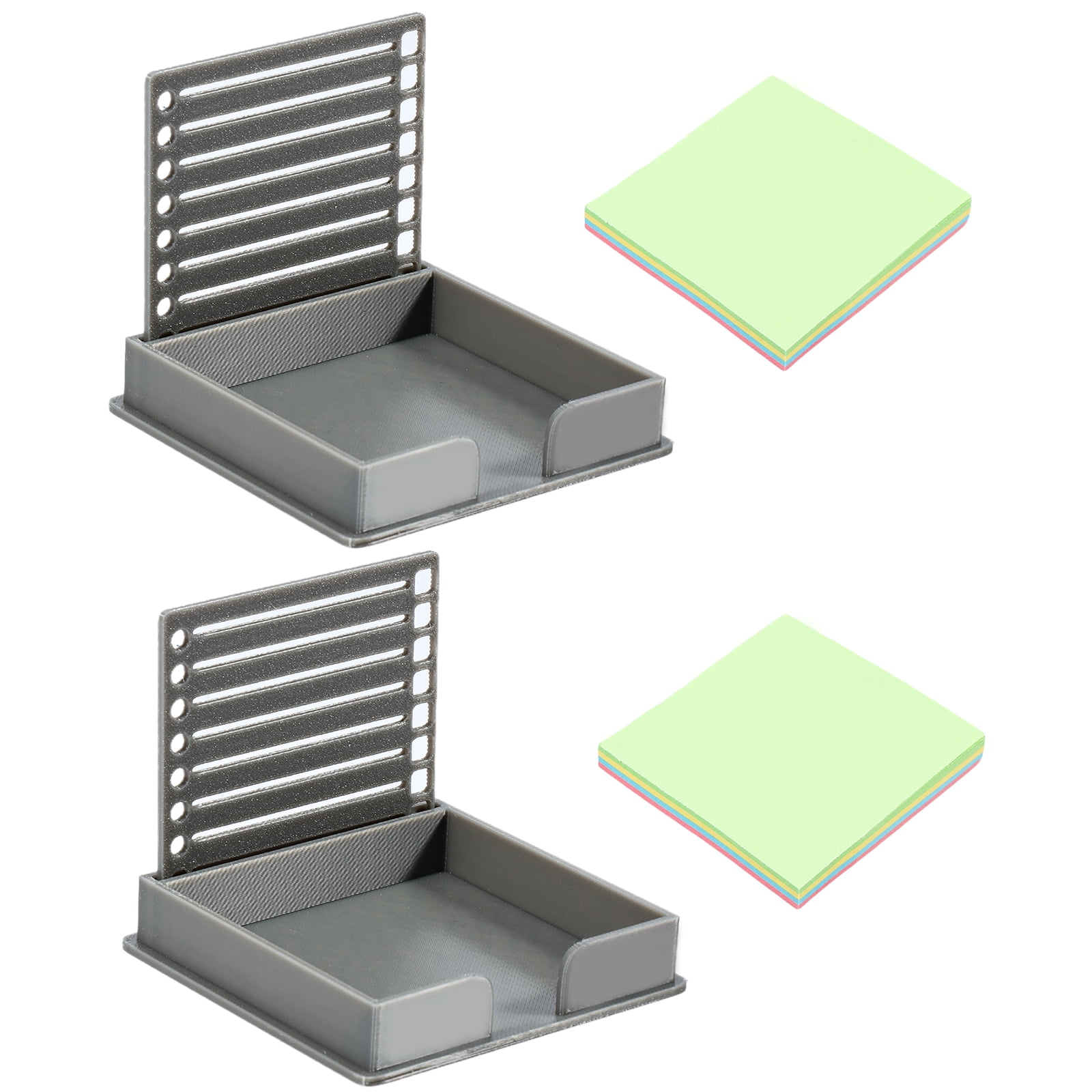 Toorise 3.5×3.1×0.7In PostIt Note Template Holder Sticky Note Holder ...