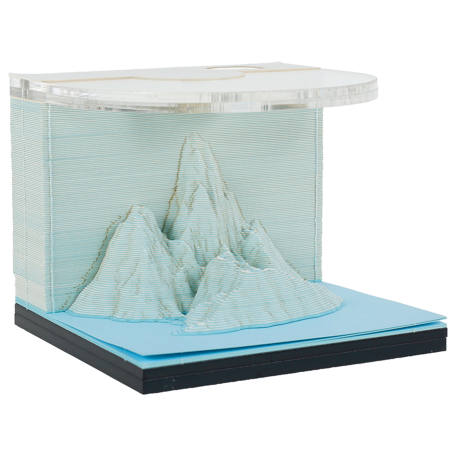Toorise 3D Desk Note Pad Stereo Sunshine Mountain Memo Pad Tear-Away ...