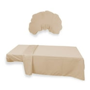 Massage Table Flannel Sheets 3 Pieces Set Fitted , Flat & Face Cover ...