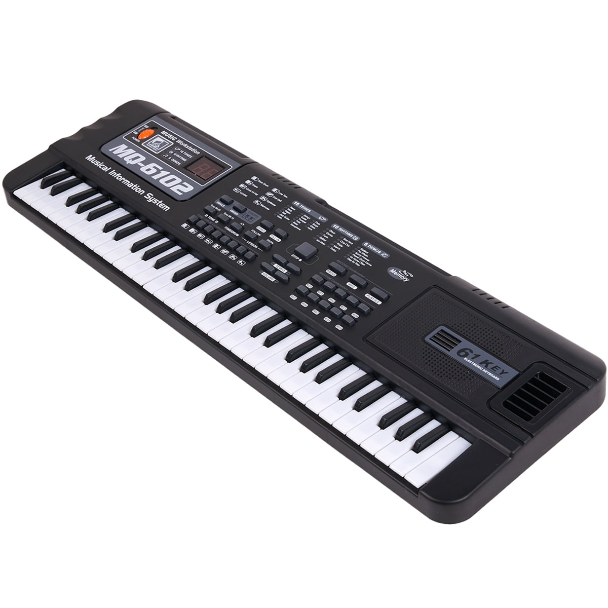 Toorise 61 Key Quick Start Electric Keyboard Recording Playback ...