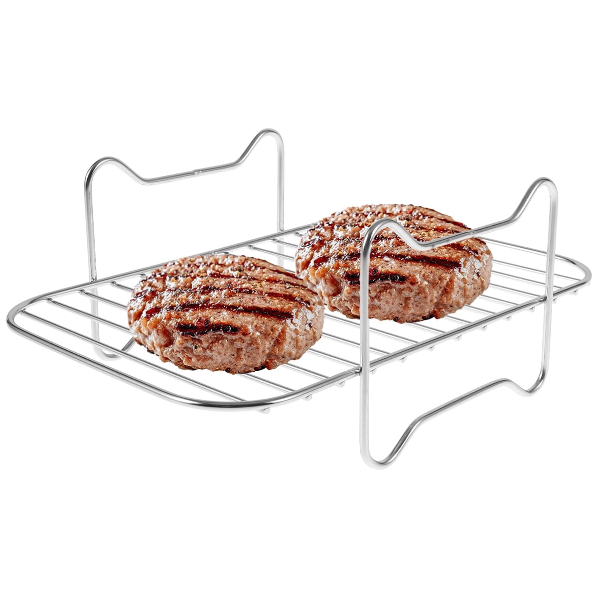 Toorise Air Fryer Rack for Double Basket Air Fryers Stainless Steel ...