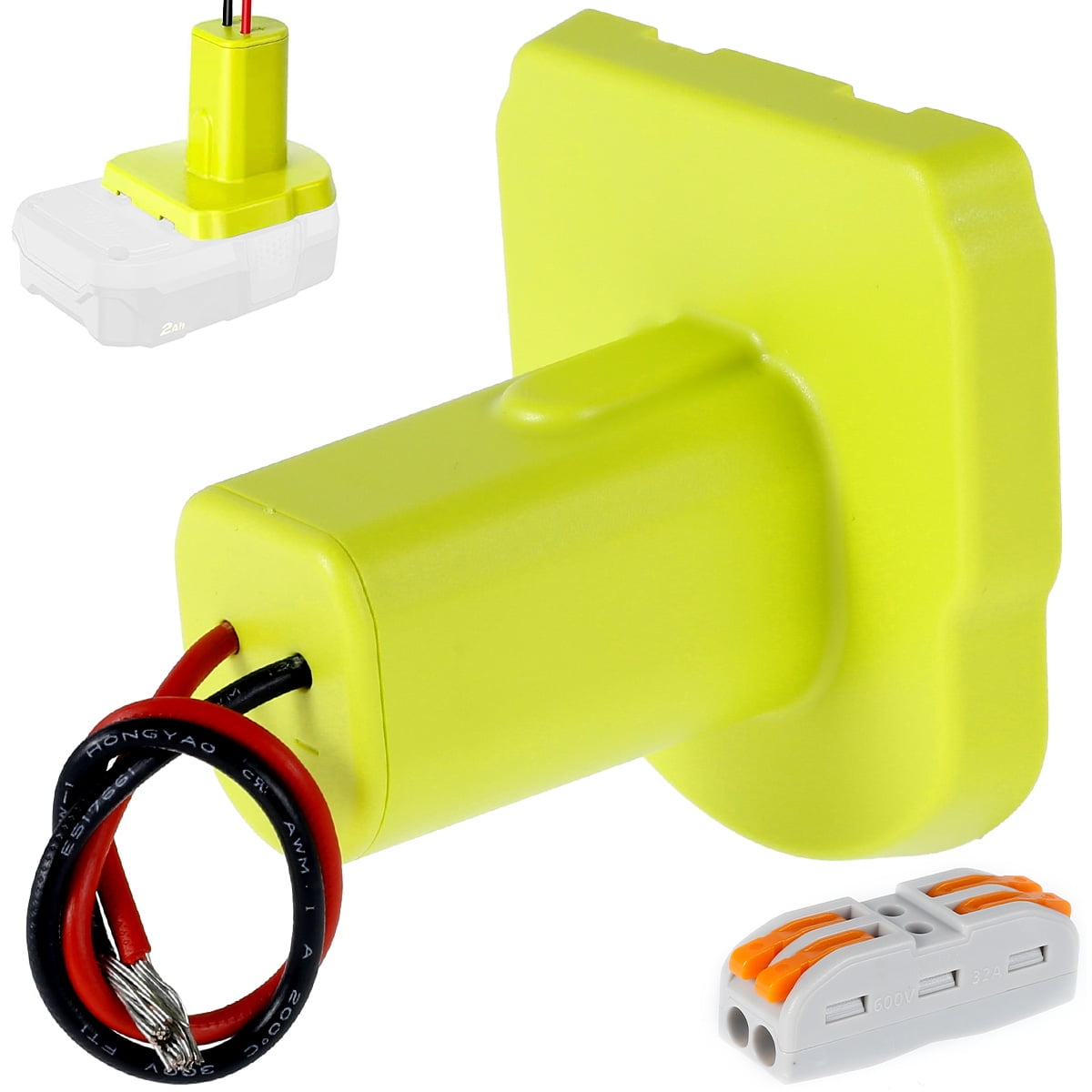 Toorise Battery Adapter Portable Insulated Battery Connector for Work ...