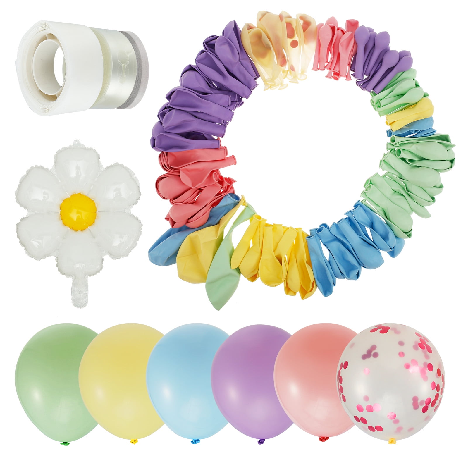 Toorise Daisy Balloon Arch Kit Daisy Balloon Garland Arch Kit Balloon ...