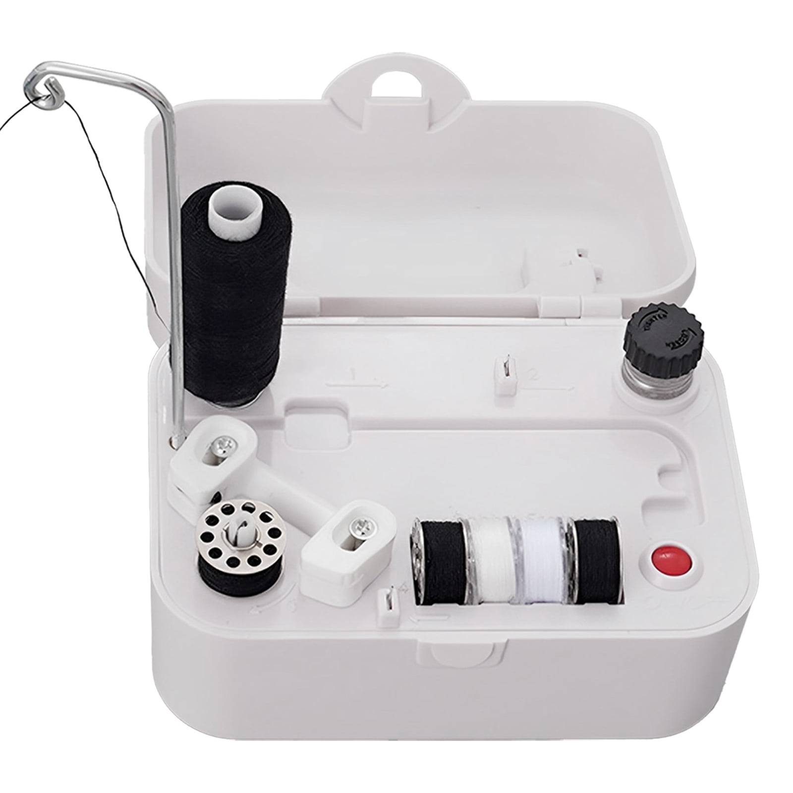 JTWEB Electric Bobbin Winder, Compact Portable Machine, USB or Battery ...