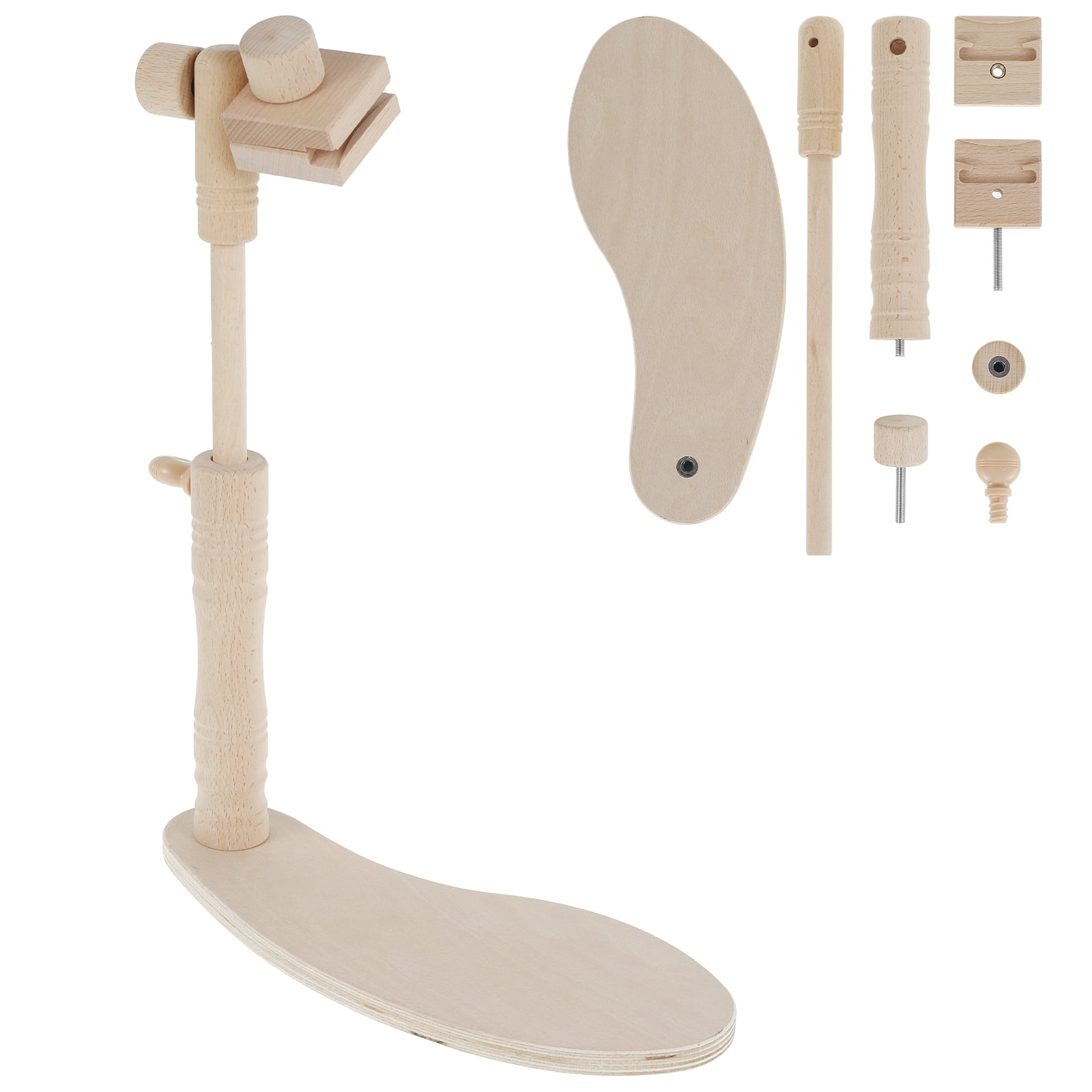 Toorise Embroidery Hoop Stand Adjustable Embroidery Hoop Holder Beech ...