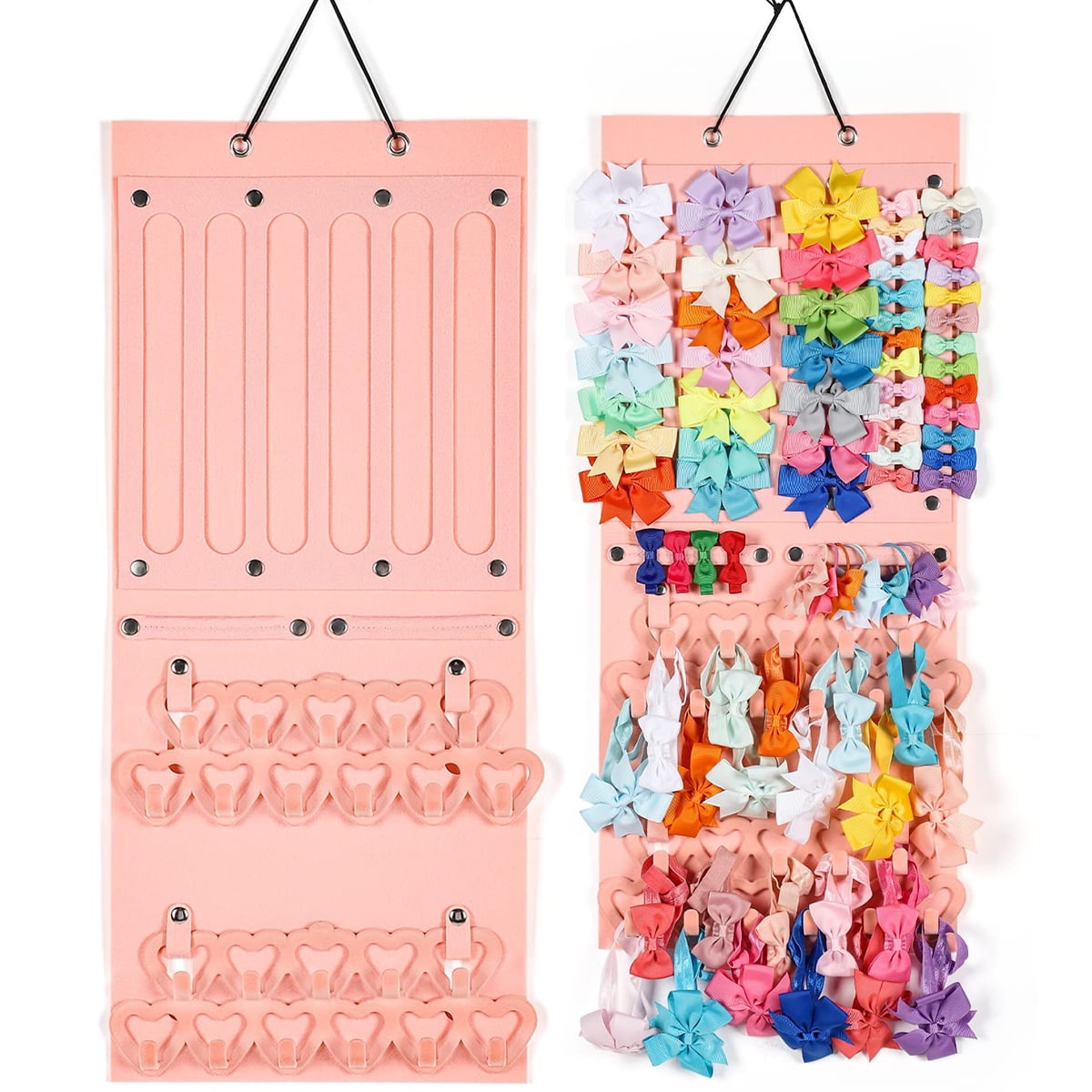 Toorise Hair Bow Holder Organizer Hair Clips Hanger as Wall Storage ...