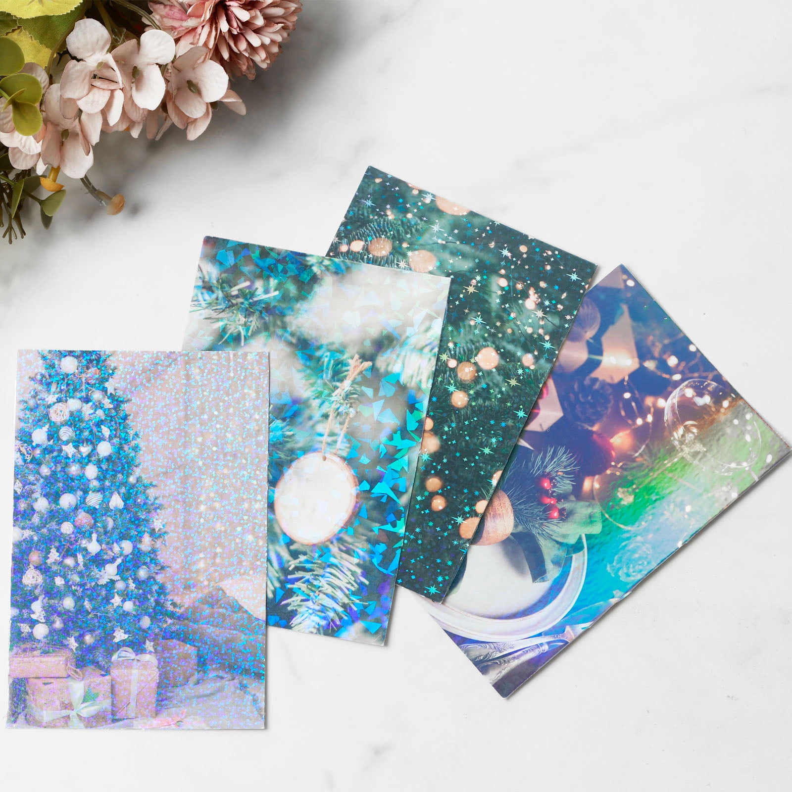 Toorise Holographic Sticker Paper for Decor Printable Shiny Sticker ...