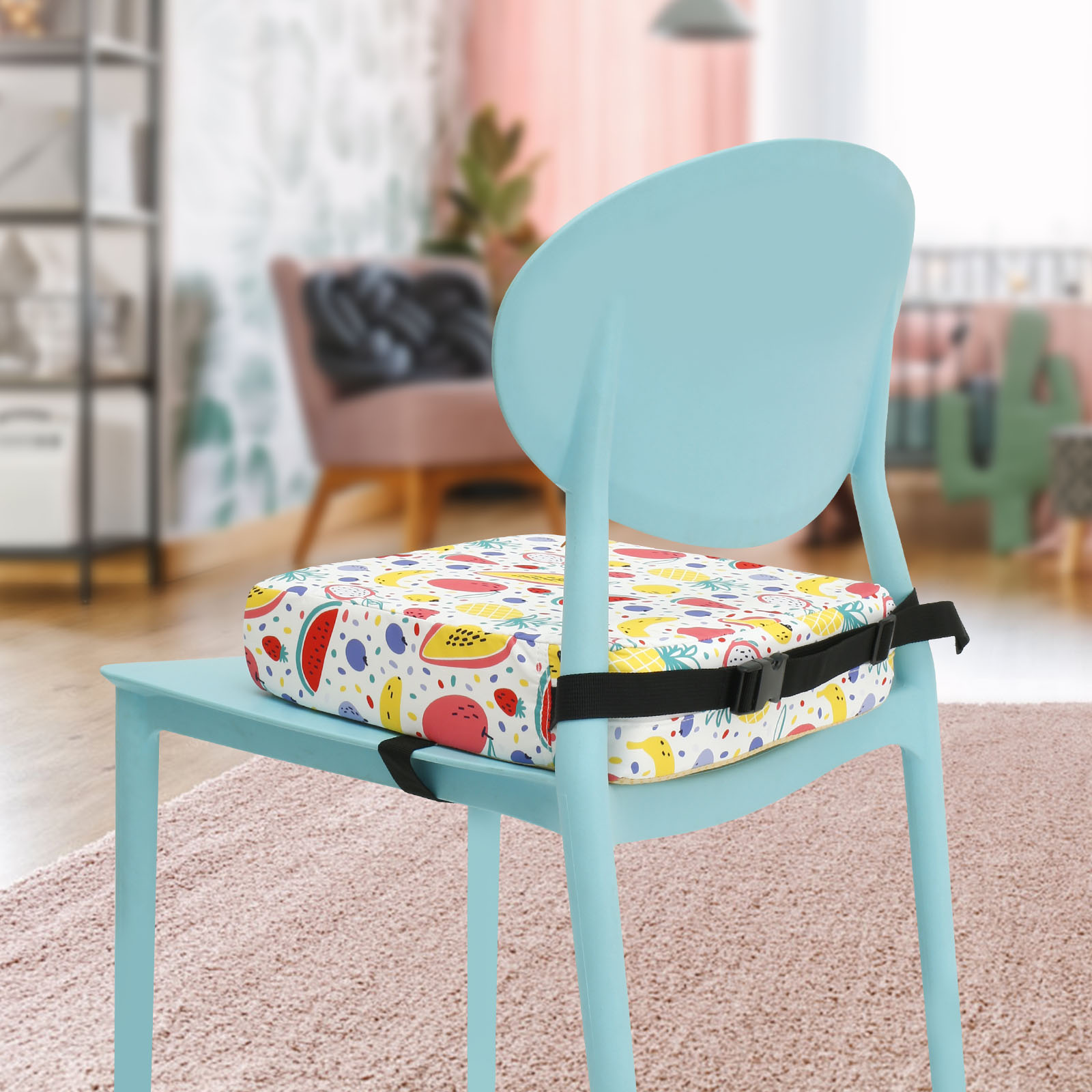 Toorise Portable Toddler Booster Seat Cute Cartoon Booster Seat Nonslip ...