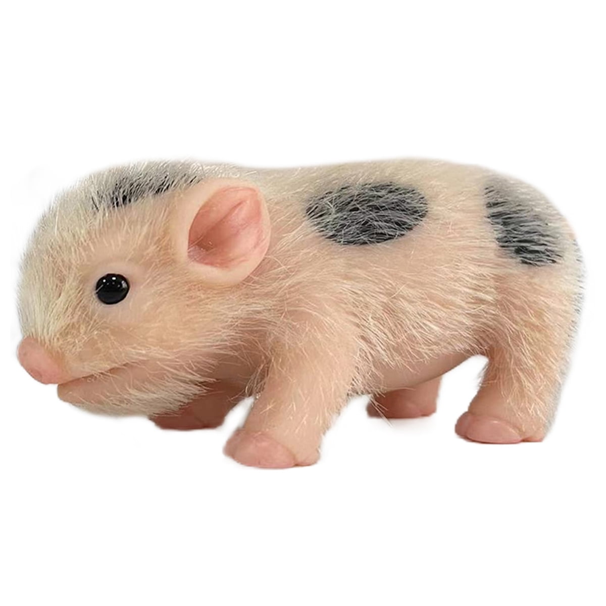 Toorise Soft Silicone Pig Doll Toy Simulation Mini Silicone Piglet Doll ...