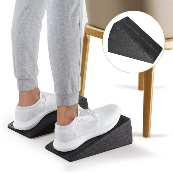 Toorise 3Pcs Squat Wedge Block, 440LB Heavy Duty Slant Board, 8.5Â° and ...