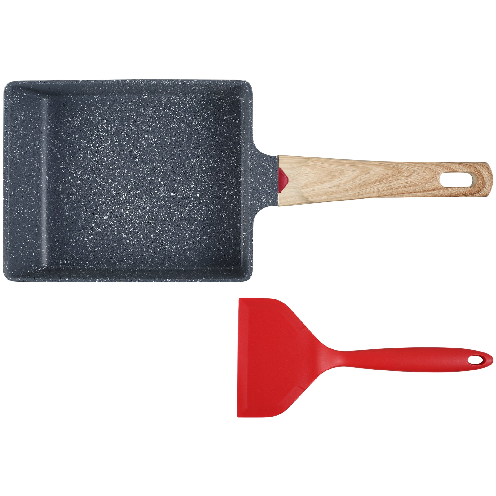 Toorise Tamagoyaki Pan Non Stick Japanese Omelette Pan Egg Roll Pan ...