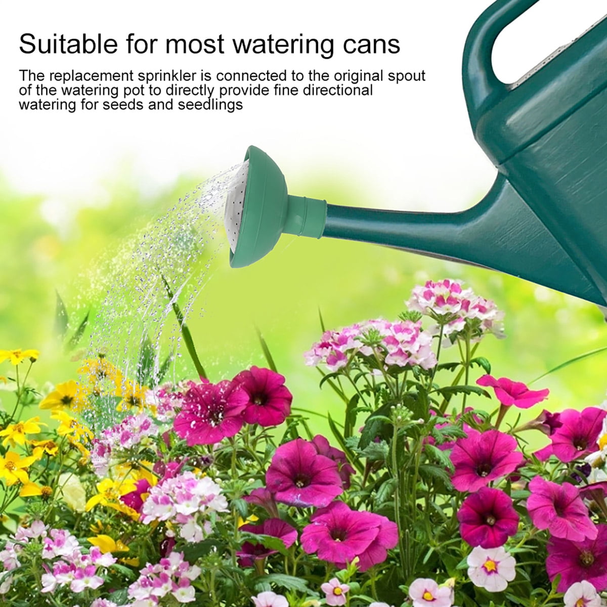 Toorise Universal Garden Watering Can Rose Head, Water Sprinkler ...