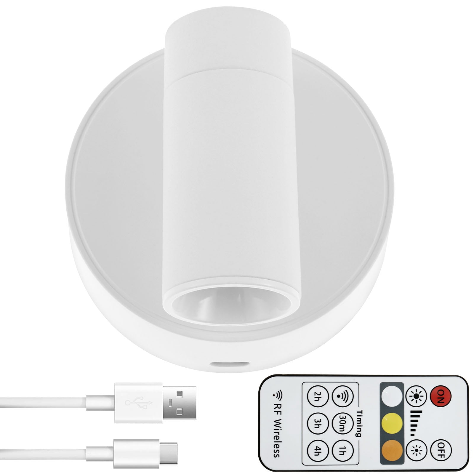 Toorise Wireless LED Spotlight 1800mAh Chargable Accent Lights Wall ...