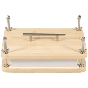 Book Press Bookbinding, Wooden Bamboo Book Press, Portable Binding ...