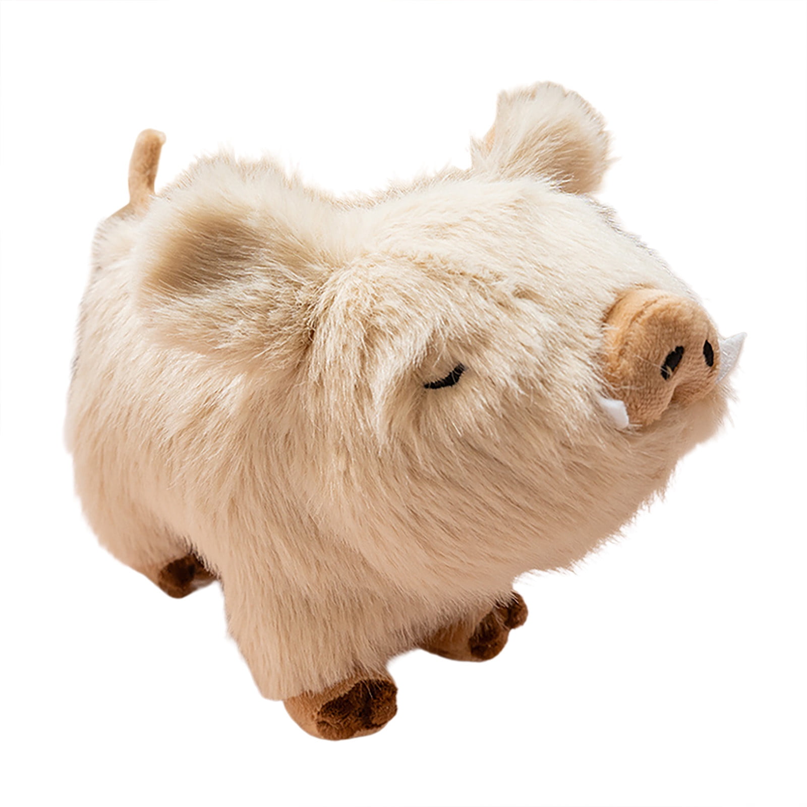 Tootee Wild Boar Stuffed Animal Plush Toy - Realistic & Lifelike Soft ...