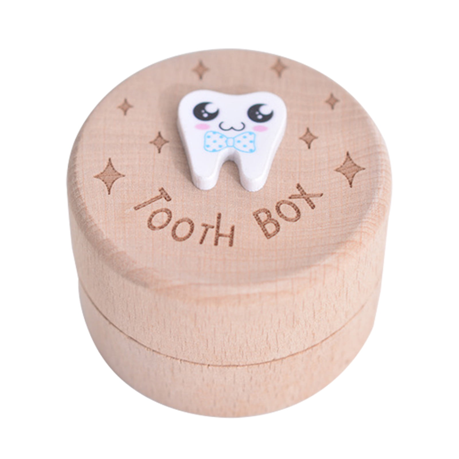 Tooth BoxWooden Kids Tooth BoxTooth Keep ChestTooth Holder Storage Box ...