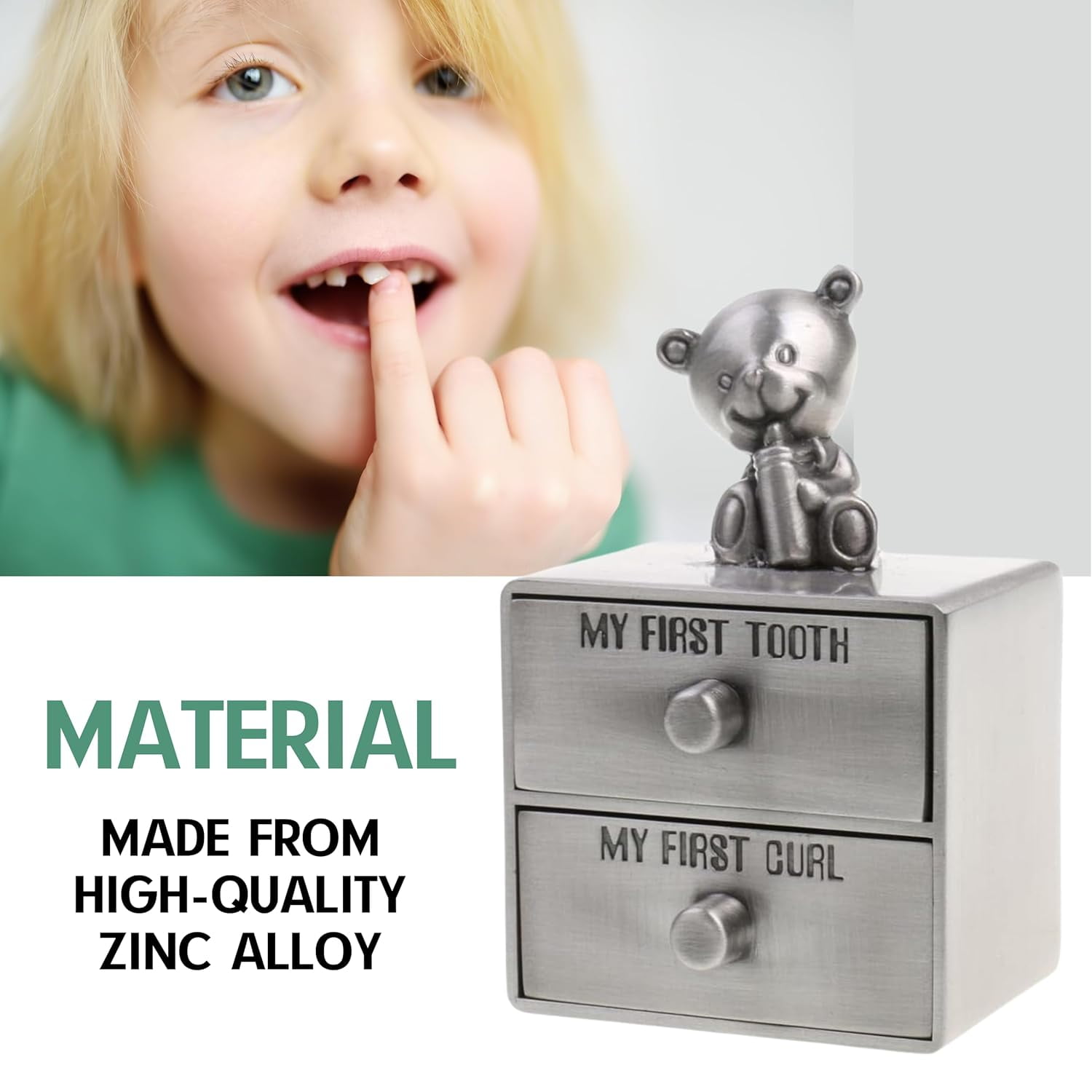 Tooth Boxes for Lost Teeth for Kids, Tooth Holder for Kids Teeth, with ...