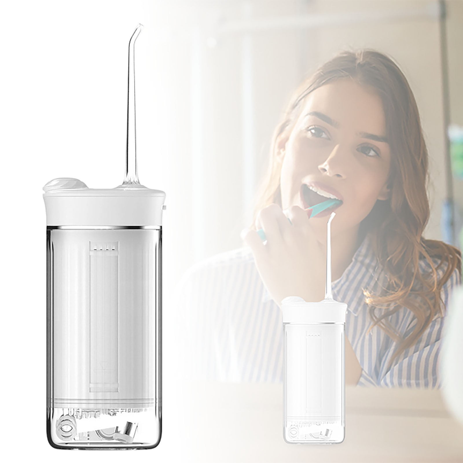 Tooth Care Oral Irrigator Water Flosser Portable Rechargeable Teeth ...
