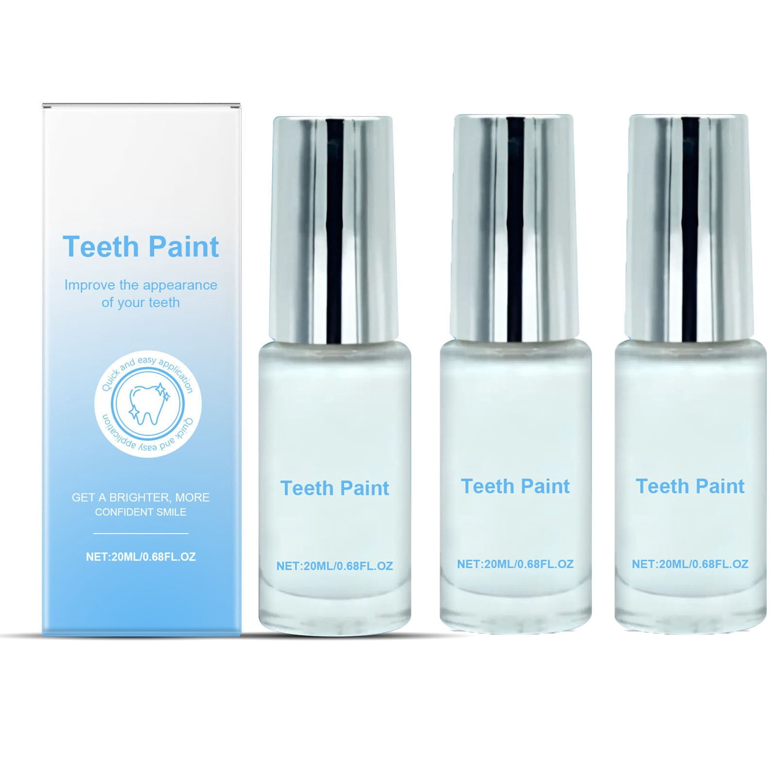 Tooth Cleaning Coating, 20ml Tube with Gentle and Non-Irritating ...