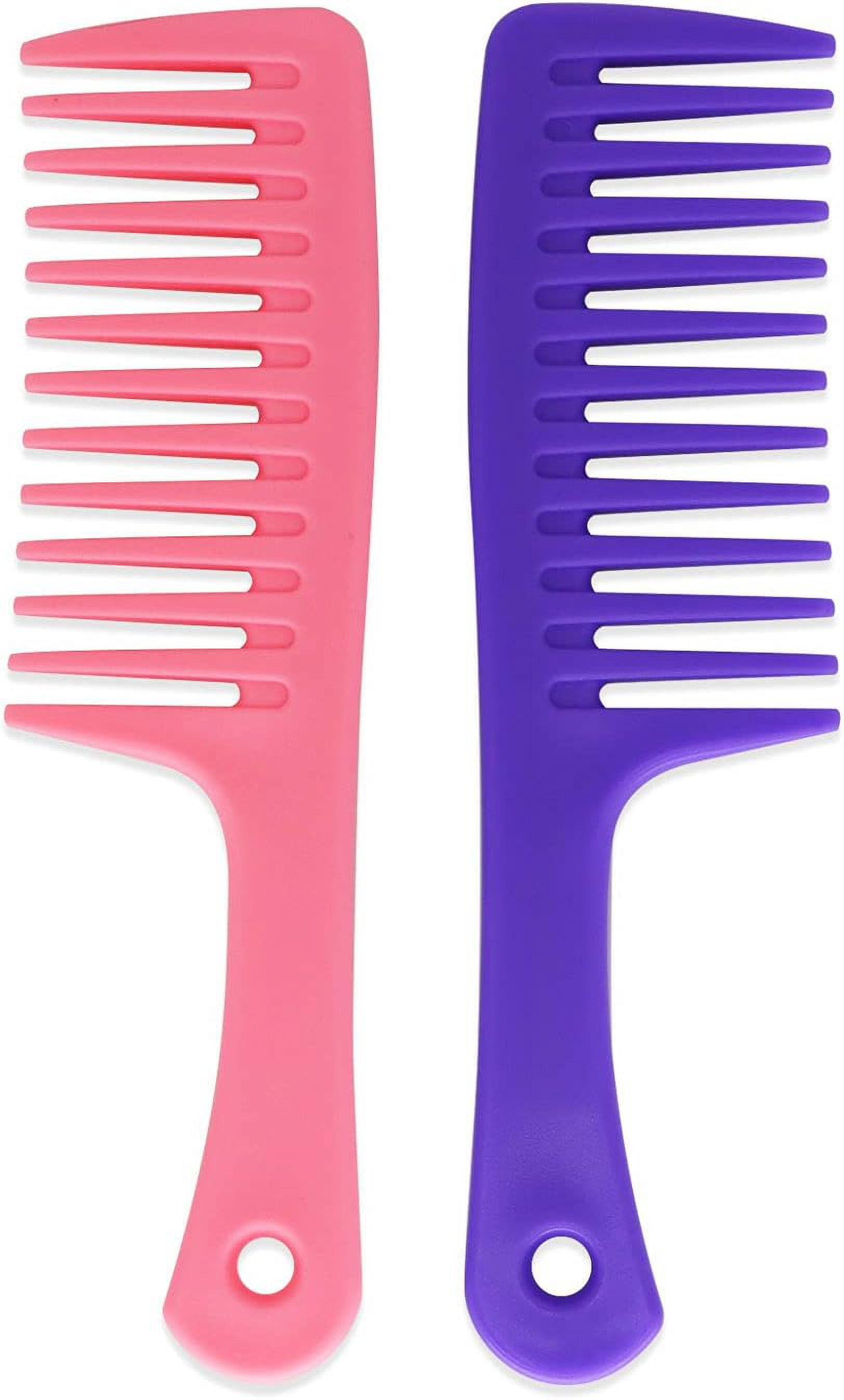 Tooth Comb Detangling, Wide Tooth Comb Hair Brush, Large Hair ...