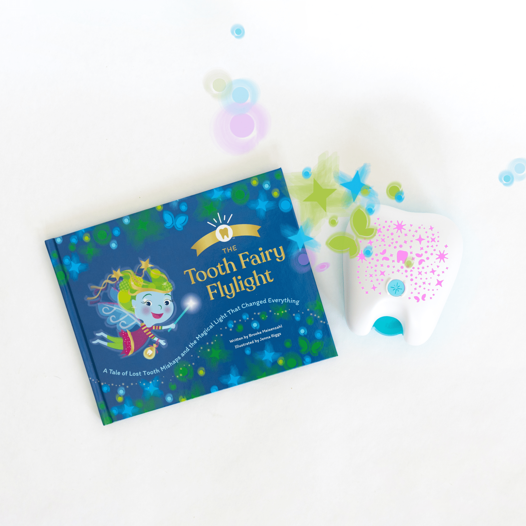 Tooth Fairy Flylight Storybook and Magical Night Light Set - NEW TOOTH ...