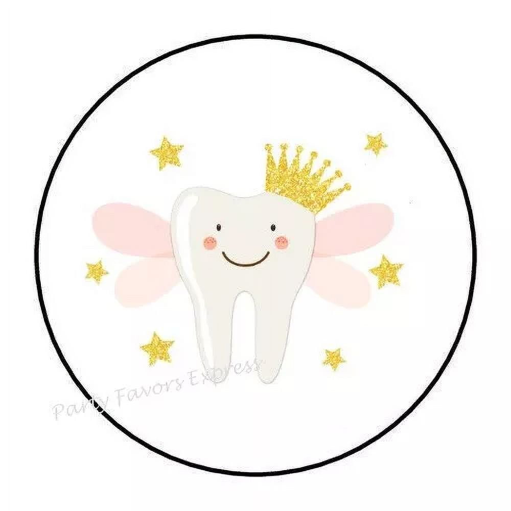 Tooth Fairy Girl Sticker Party Favors Sticker Envelope Seals Labels ...