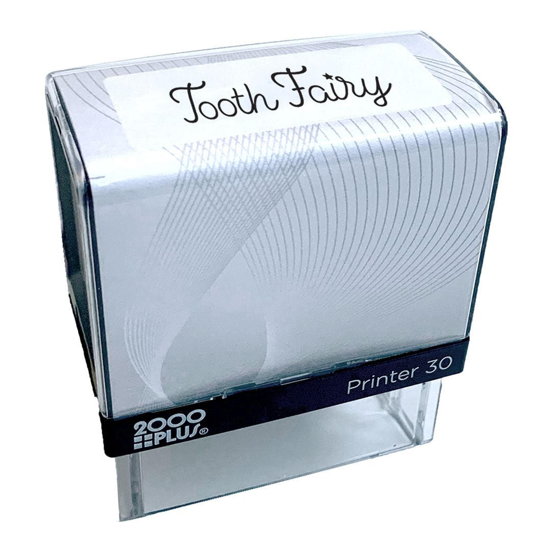 Tooth Fairy Signature Stamp / 2000 Plus Self Inking Rubber Stamp ...
