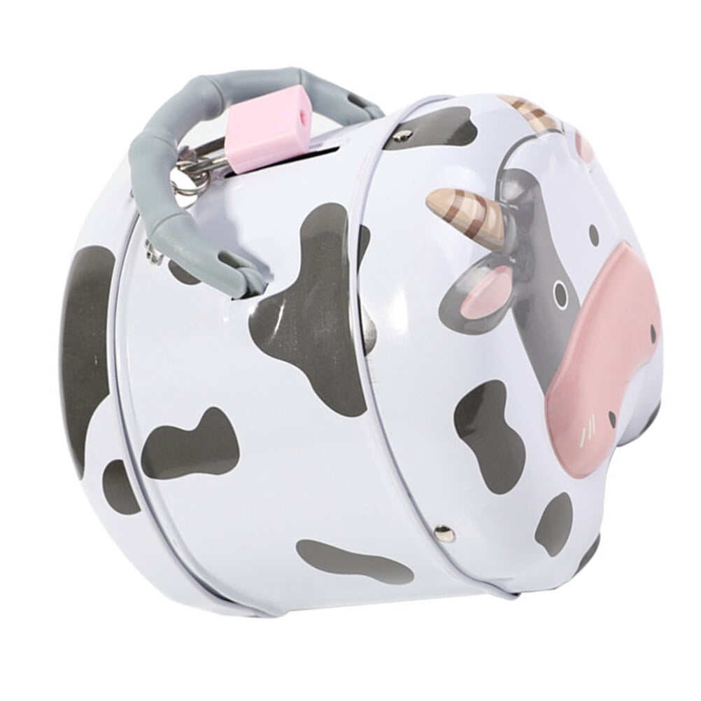 Tooth Grinding Pacifier Chain Cow Print Tote Bag Piggy Bank Baby ...