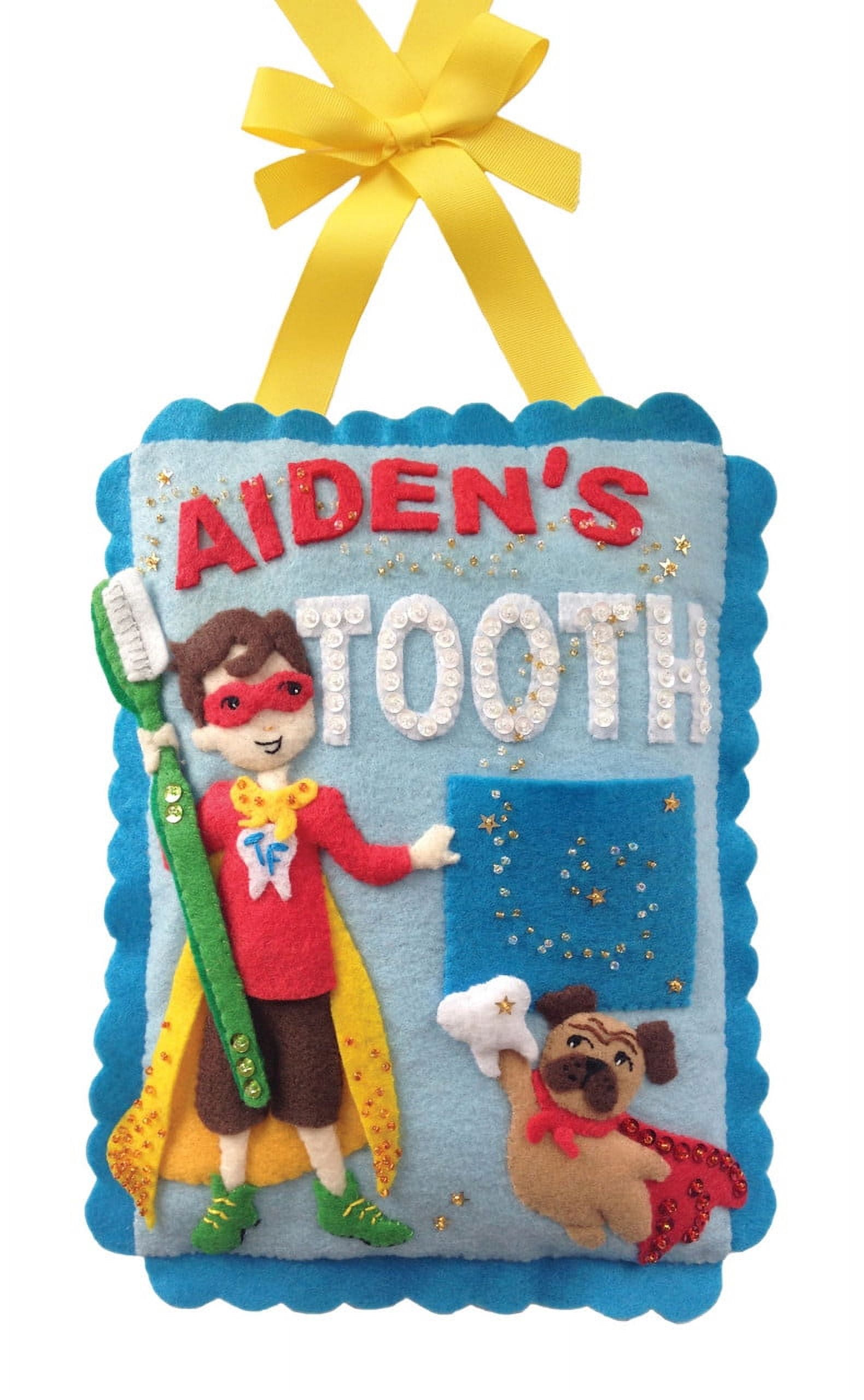 Tooth Hero Pillow Felt Applique Kit - Walmart.com