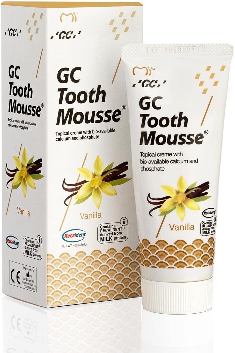 2 Pack GC Tooth Mousse Vanilla Flavor 40g - Dental Care, Dentine ...