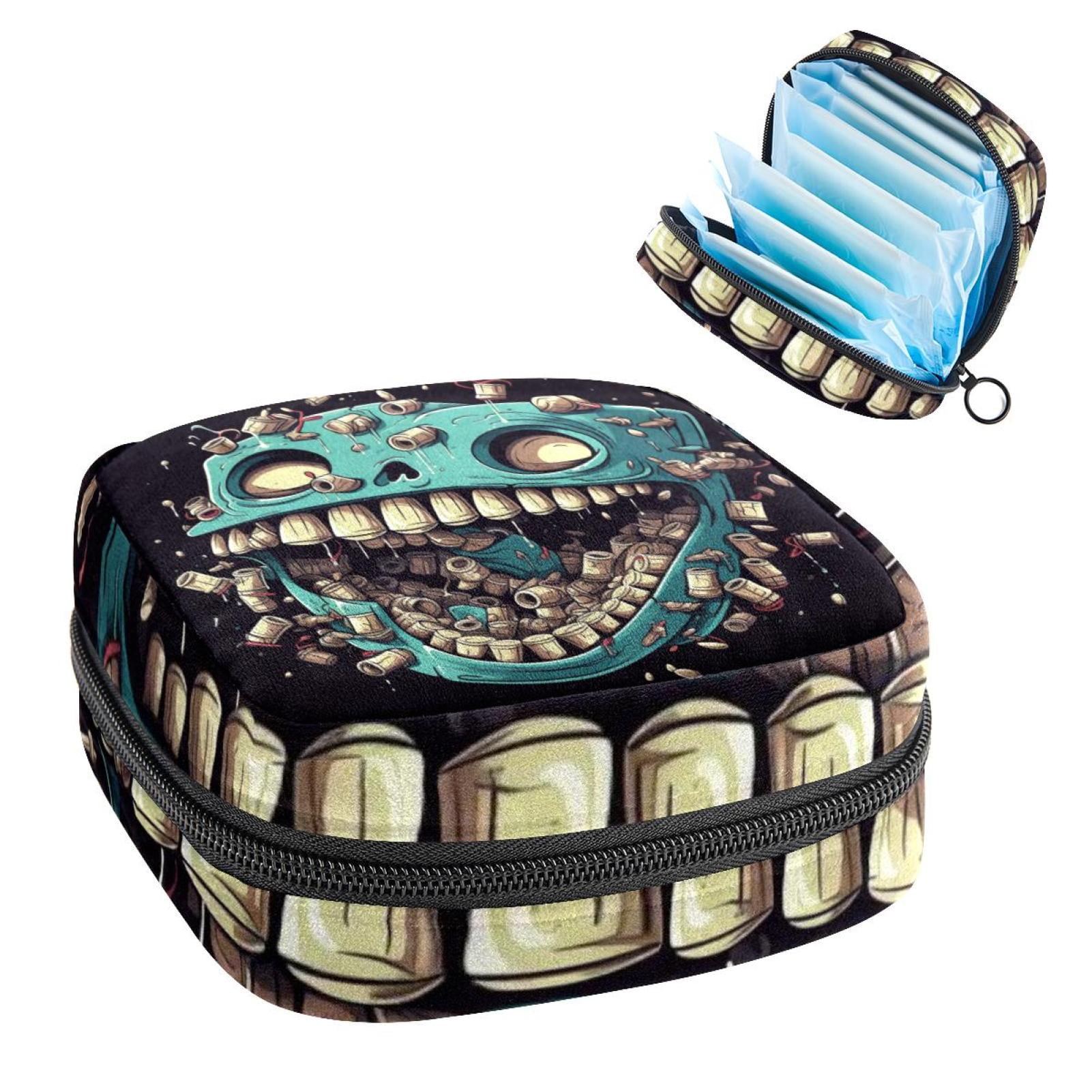 Tooth Pad Bag Period Bag Small Travel Pouch - Ideal Sanitary Napkin ...