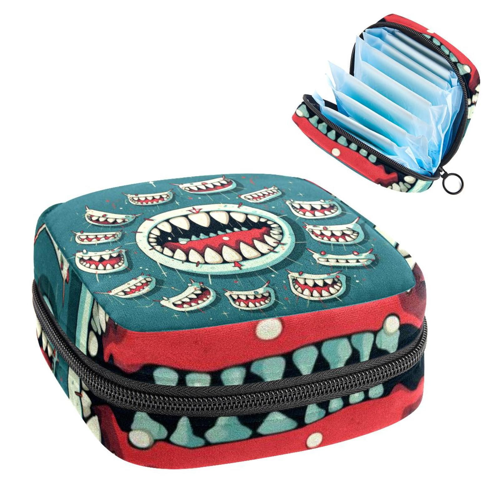 Tooth Pad Bag Storage Organizer Pouch for Menstrual Hygiene Products ...