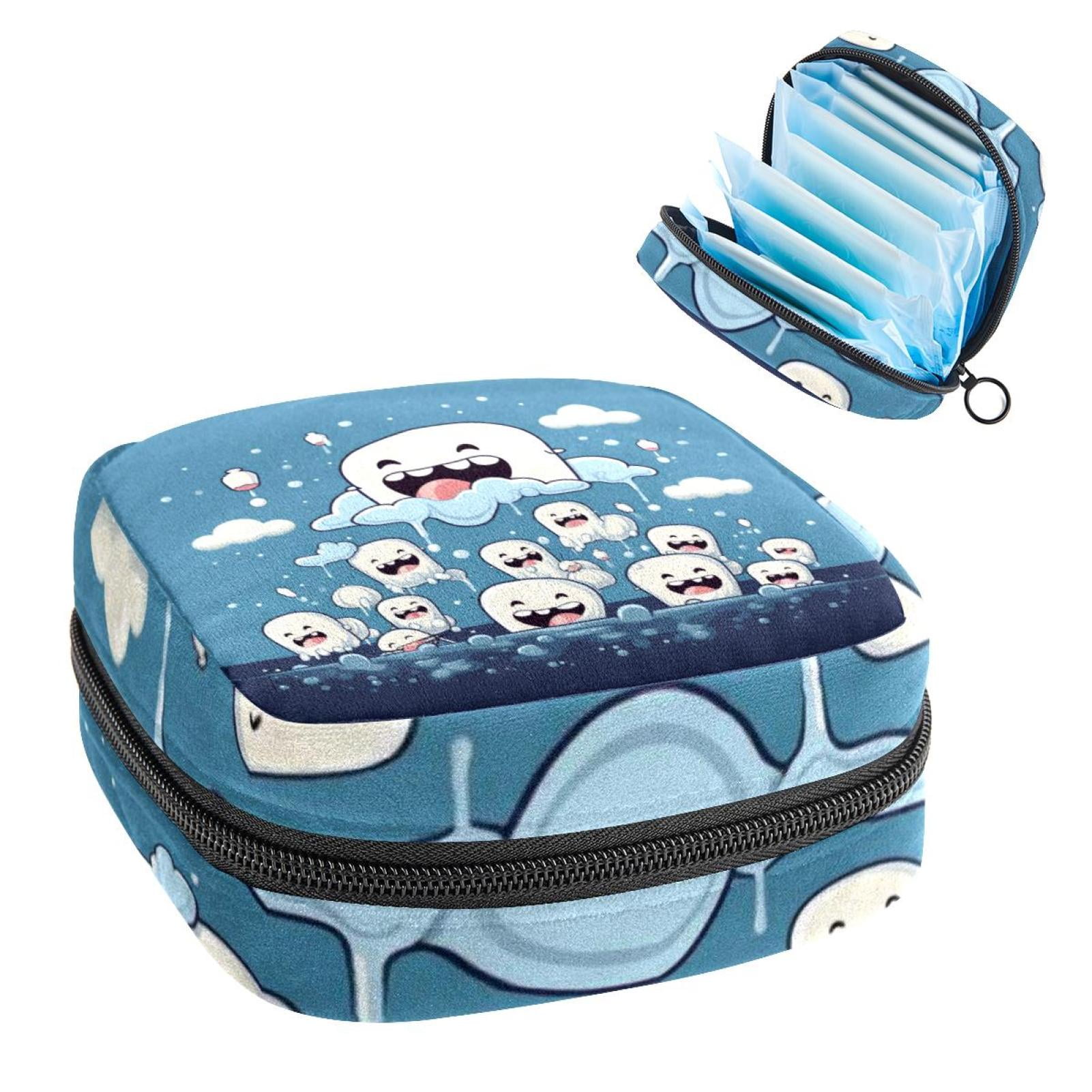 Tooth Pad Bag Storage Organizer Pouch for Menstrual Hygiene Products ...