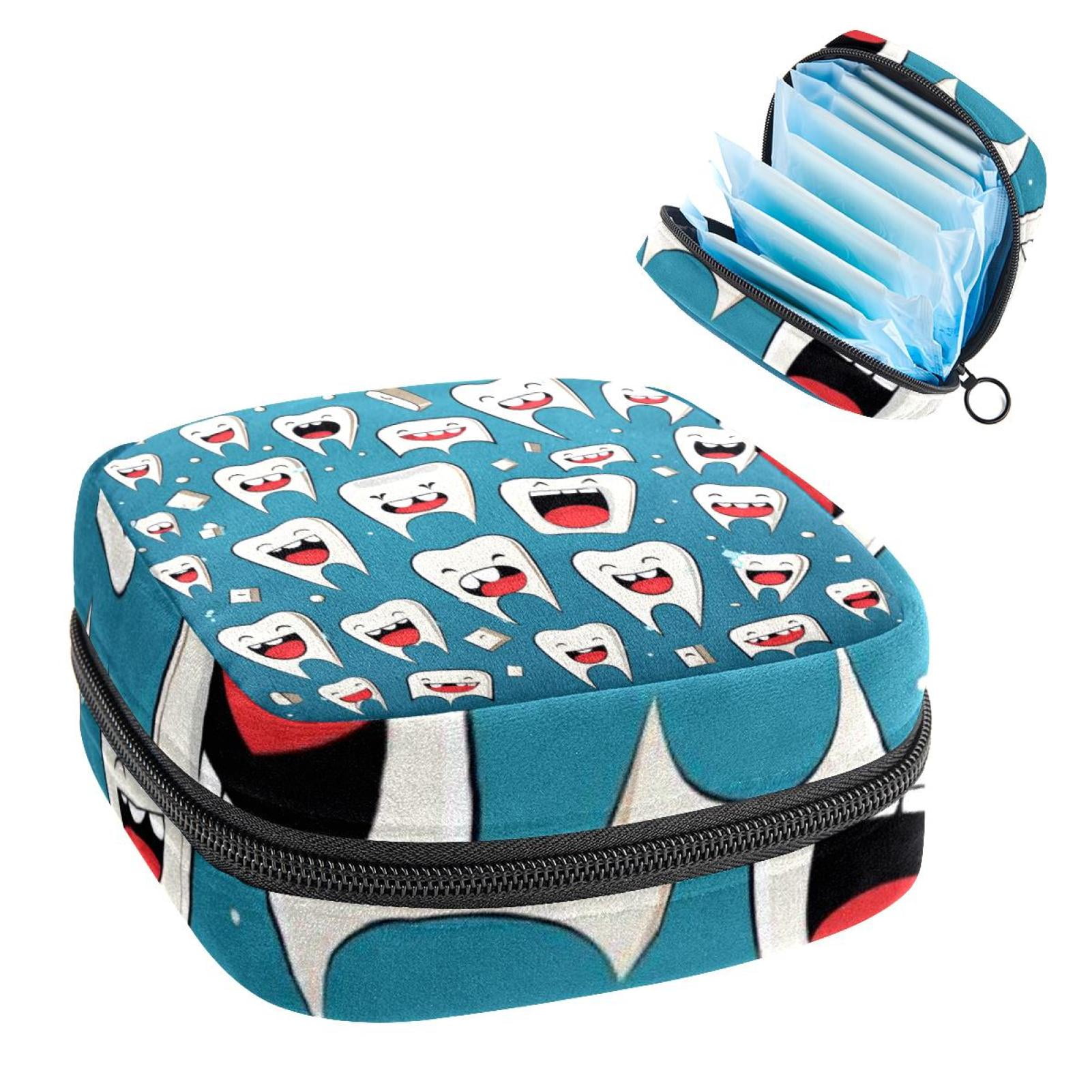 Tooth Pad Bag Storage Organizer Pouch for Menstrual Hygiene Products ...