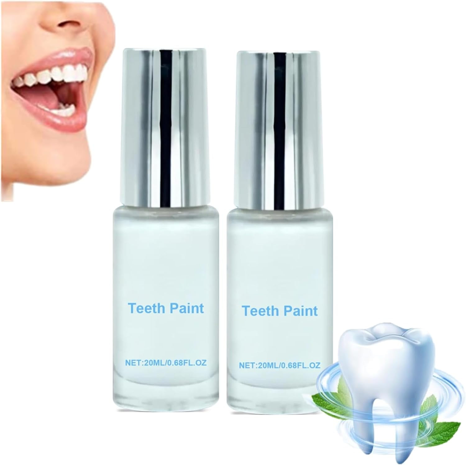 Tooth Paint, Smile Tooth Paint, Instant Teeth Whitening Pain, Simple ...