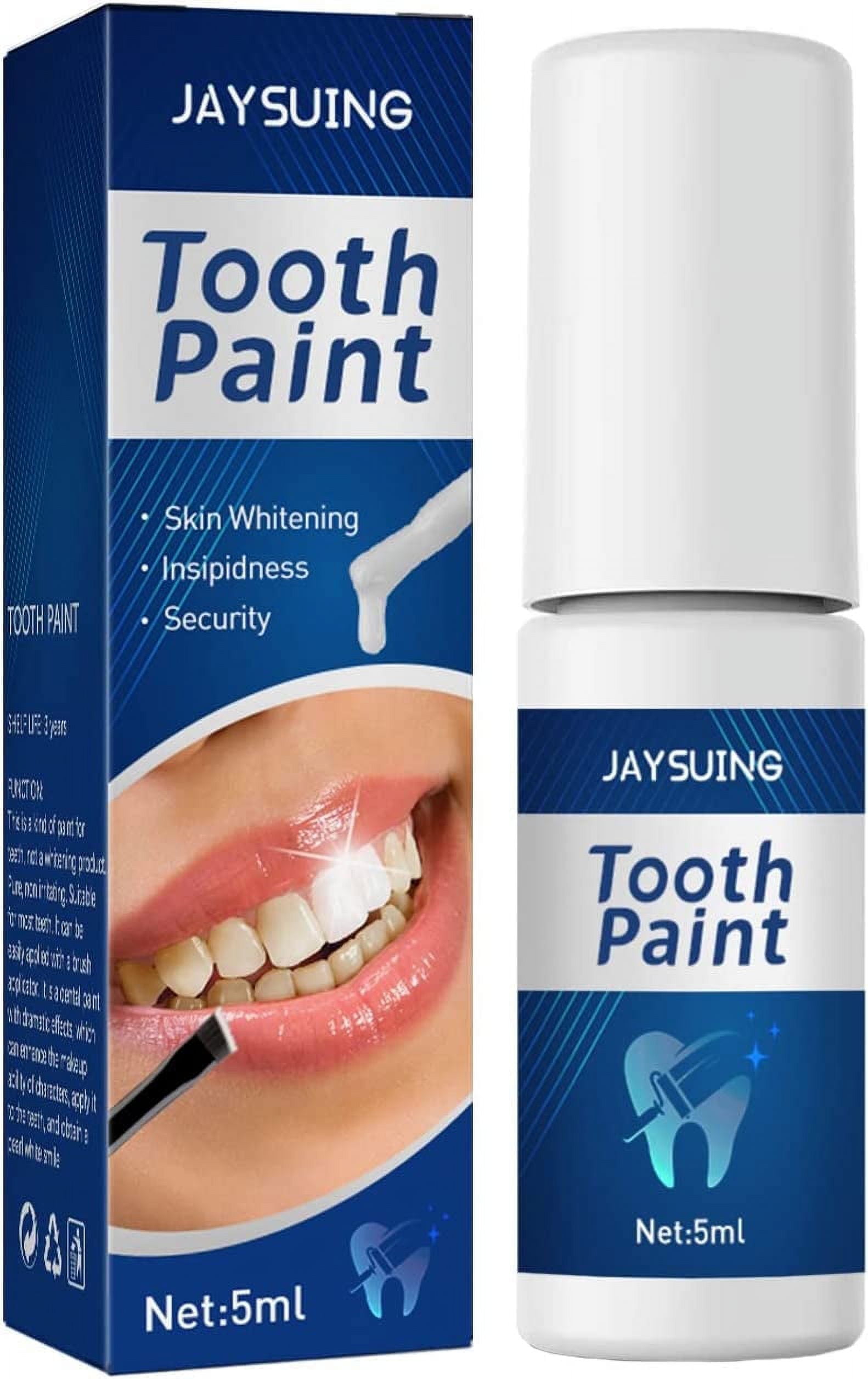 Tooth Paint Teeth Whitening Gel Instant Whitening Paint for Teeth Tooth ...