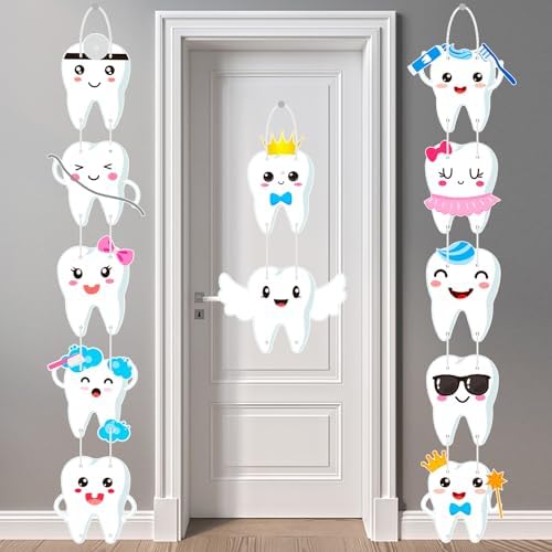 Tooth Party Banners - Dental Party Decorations - Teeth Birthday Party ...