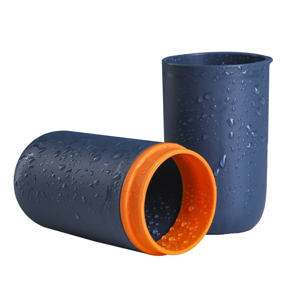 TABLZONE Toothbrush Storage Case Adults Portable Toothpaste Container ...